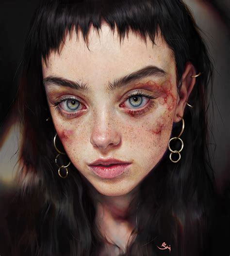 Artstation Alicevink Elena Sai Digital Painting Art Photography