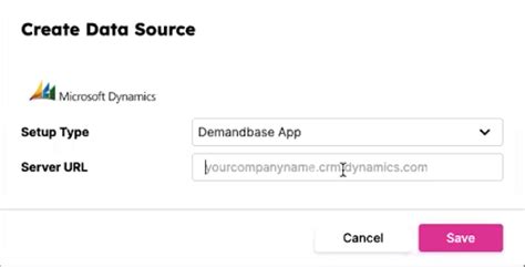 Add Microsoft Dynamics Integration In Demandbase Using Pre Configured Demandbase App Help Center
