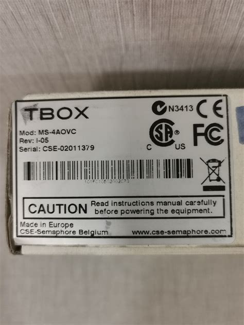 NEW TBOX MS AOVC MODULE New Open Box Orbit Surplus