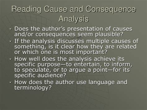 Ppt Cause And Consequence Analysis Powerpoint Presentation Free