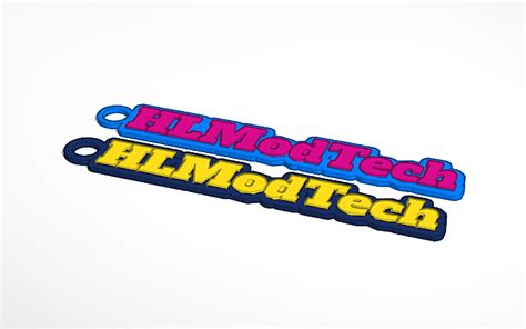 3d Design Keychain With Custom Fonts Svg Import Tinkercad