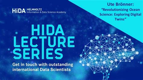 Helmholtz Information And Data Science Academy On Linkedin Digitaltwins