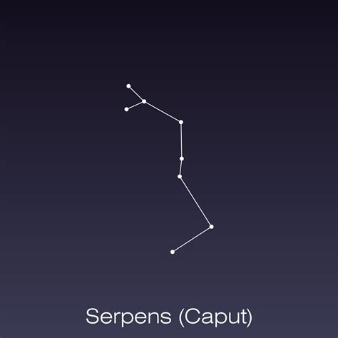 Constellation As It Can Be Seen By The Naked Eye Vector Art At Vecteezy