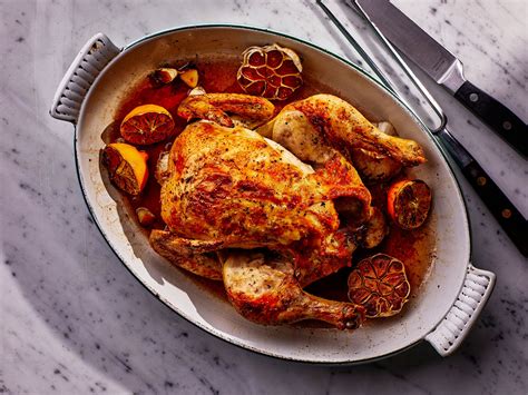 Roast Chicken With Rosemary Lemon And Honey Recipe Bon Appétit