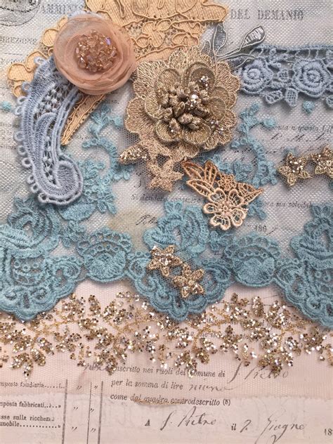 Embellishment Pack Treasure Pack Slow Stitching Supplies Vintage