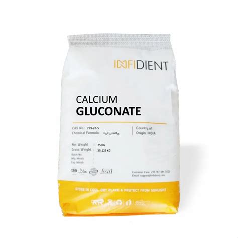 Calcium Gluconate At ₹ 400 Kg Calcium Gluconate Powder In Vadodara Id 2854602270148