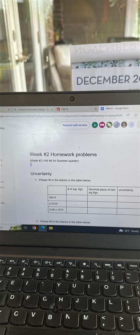 Solved DECEMBER 2Week #2 ﻿Homework problems(Week #3, ﻿HW #6 | Chegg.com