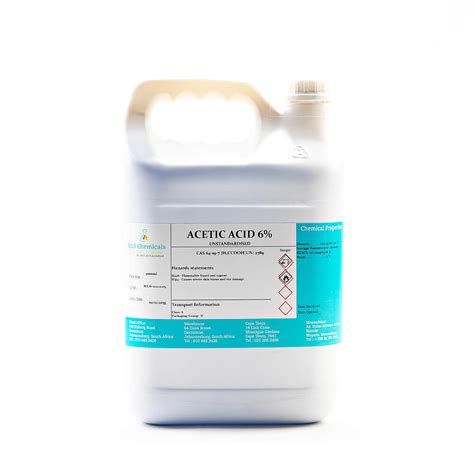 Acetic Acid 6 Lab Solutions And Reagents Reflecta Laboratories