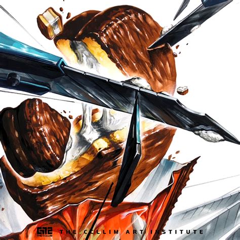 기초디자인 개체묘사초코파이커터칼 더끌림미술학원 초코파이 커터칼