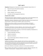 Understanding Reliable Information In Internal Audits Course Hero