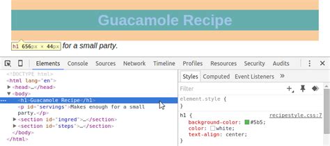 Browser Developer Tools