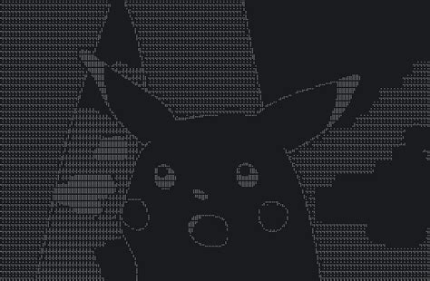 Surprised Pikachu Asciiart