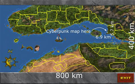 Cyberpunk Vs Tes Ii Daggerfall Map Size Comparison This Is Why Todd