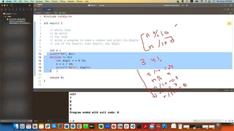 22 C Programming While And For Loop 2 More Examples Youtube