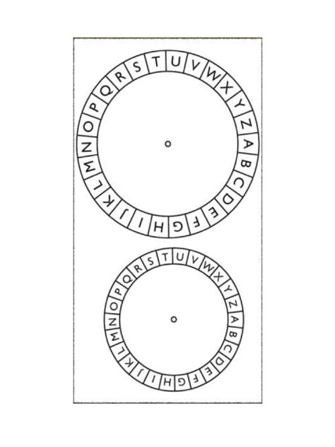 Cipher Wheel Pdf