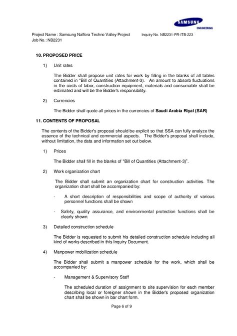 Interior Const Instruction To Bidders