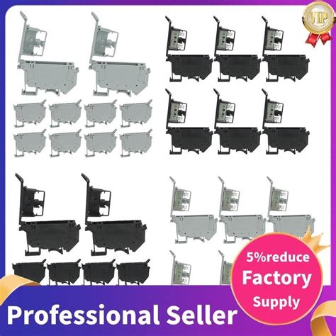 UK HESI UK RD With LED DIN Rail Fuse Terminal Base Disconnect Terminal Block Screw Clip