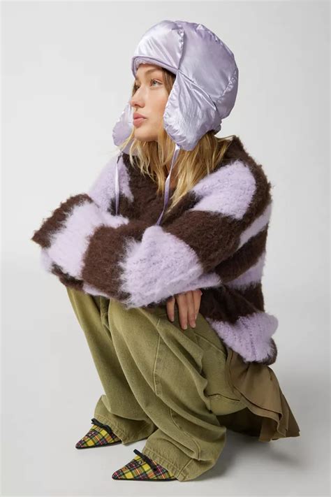 Puffer Trapper Hat Urban Outfitters