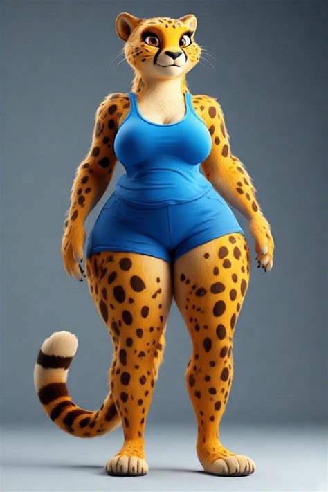 Cute Thicc Furry Cheetah By Sarabifan20005 On Deviantart