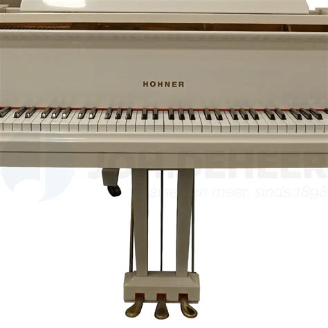 Hohner HF152 Vleugel Wit Hoogglans