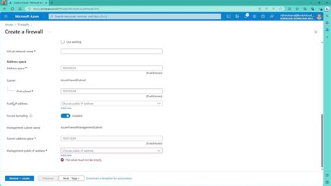 Configure Forced Tunneling KodeKloud Notes