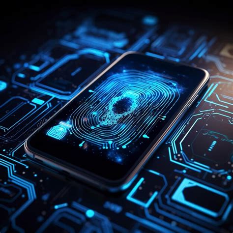 Premium Photo Photo Of A Biometric Fingerprint Recognition System