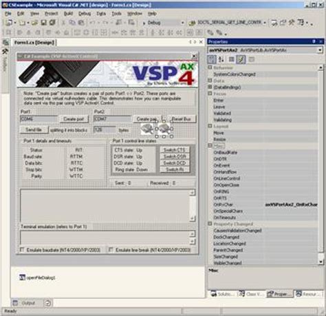 Virtual Serial Port ActiveX Download