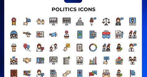 Íconos De Política Iconos Incluyendo Iconos Y Vector Envato