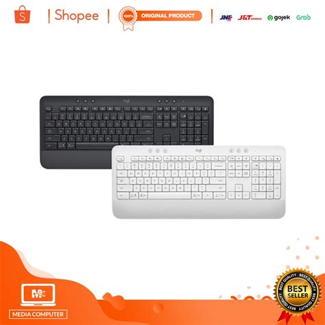 Jual Logitech Signature K650 Keyboard Wireless Bluetooth Comfort Shopee Indonesia
