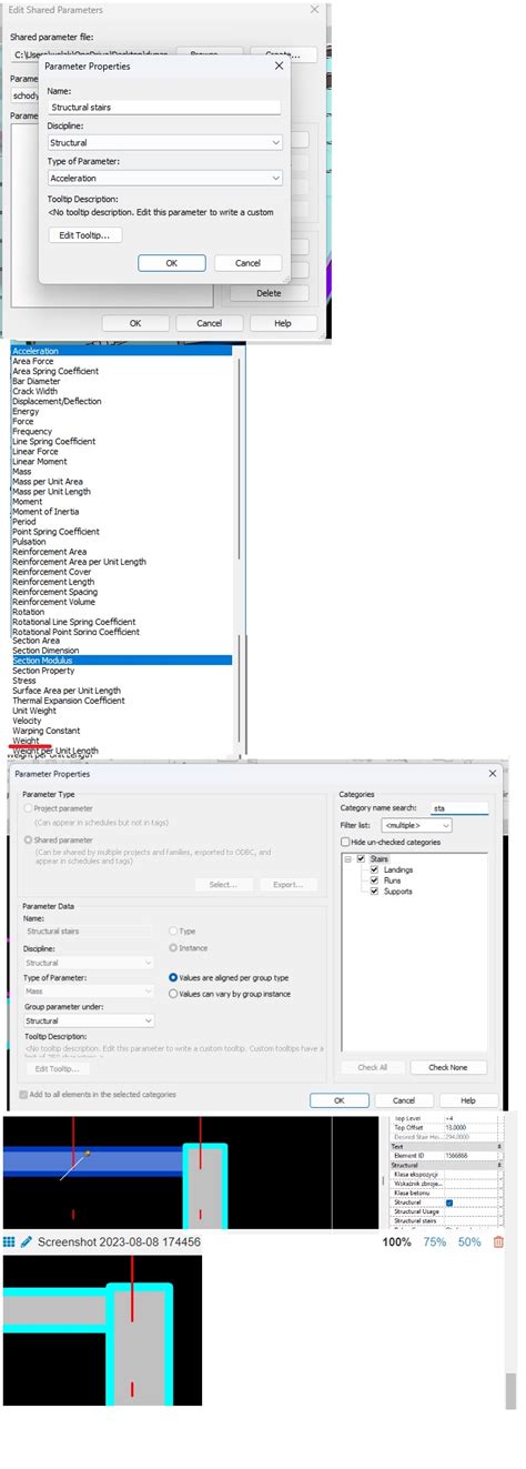 Stair Parameters Revit Dynamo