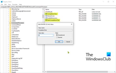 TAB Key For Auto Complete Not Working In Command Prompt