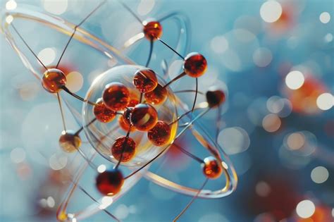 Premium Photo Sophisticated Atomic Future Structure Generate Ai