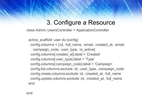 Quick Start Activescaffold Ppt