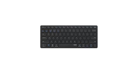 Rapoo E9050G Dark Grey Multi Mode Ultra Slim Keyboard