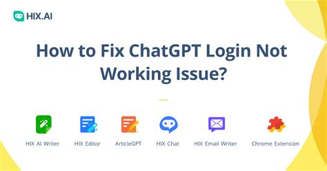 Fixing Chatgpt Login Not Working Issue Fast And Easy Solutions