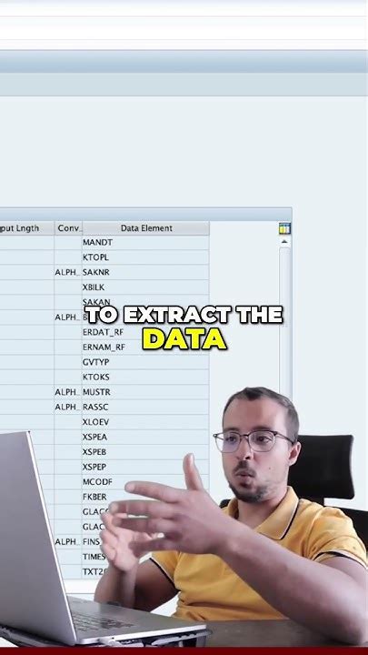 Display Sap Data Tables With Se16n Demo And Advanced Tips Youtube