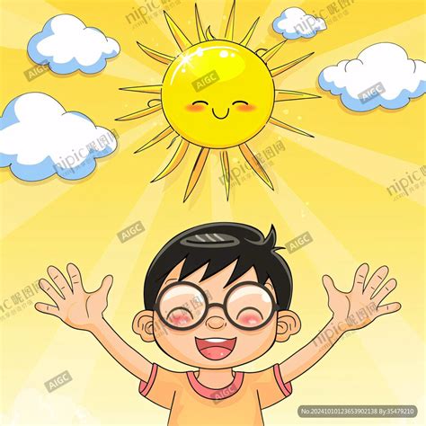 Ai创作图卡通阳光少年 卡通阳光男孩 插画阳光男孩 手绘追日的少年 炎热夏天插画 开心的太阳 阳光下玩耍的孩子 早晨阳光插画 阳光男孩图片 竖起发拇指的太阳 夏日儿童手绘插画 阳光卡通太阳飞鸟