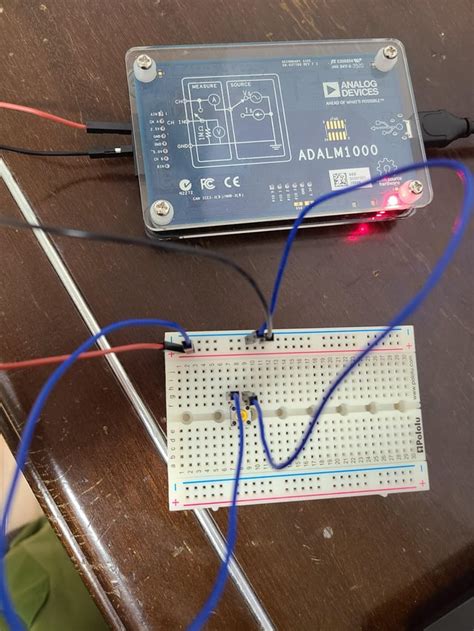 am i connecting my wires correctly to measure the output from my push