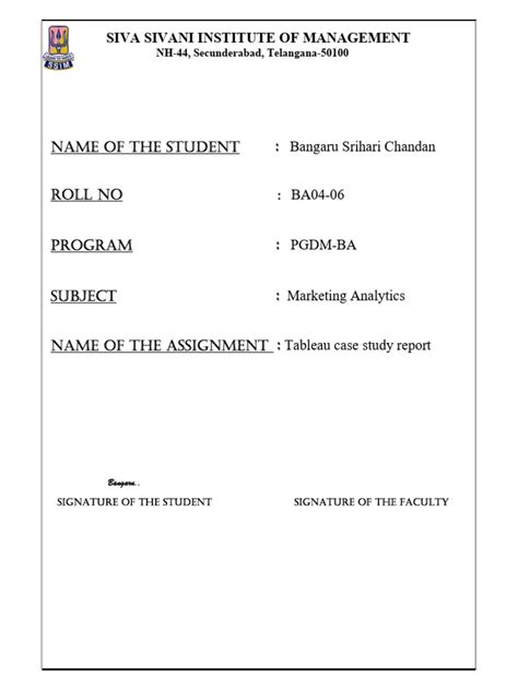 Tableau Case Study Report Ma Pdf Tableau Case Study Report Ma Pdf