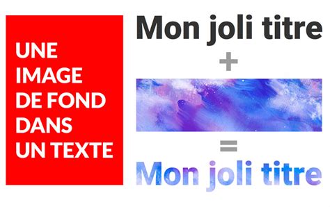 Comment Superposer Une Image De Fond Dans Un Texte En CSS