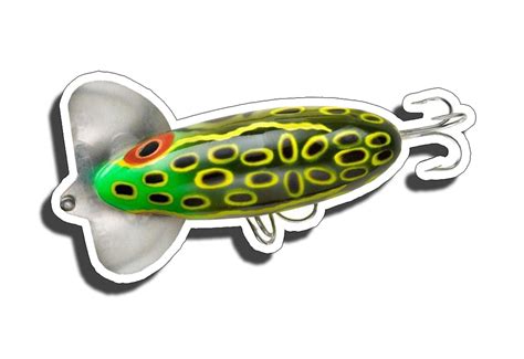 Jitterbug Bait Sticker Real Sticky