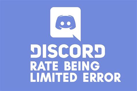 Fix You Are Being Rate Limited Discord Error Techcult