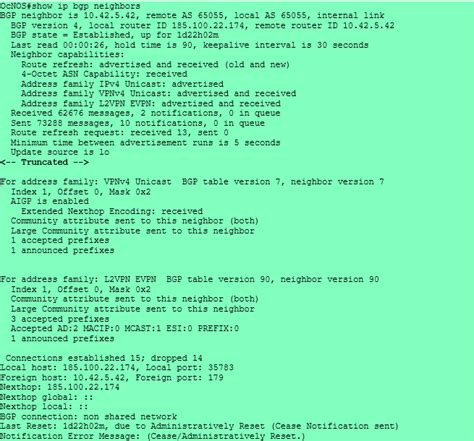 Interoperability Ip Infusion Ocnos And Cisco Ios Xe Pine Networks