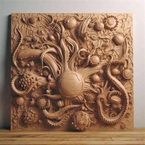 Идеи Плагиометриона палеацея 1 Idea20213 3d модель для ЧПУ станка