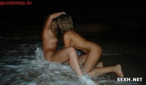 Ночные приключения двух оторв на пляже Pic