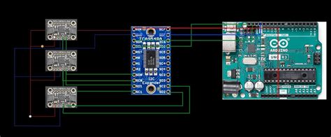 Adafruit Mpu 6050 And Adafruit I2c Multiplexer Sensors Arduino Forum