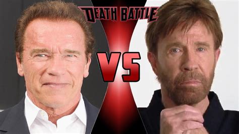 Arnold Schwarzenegger Vs Chuck Norris By Omnicidalclown1992 On Deviantart
