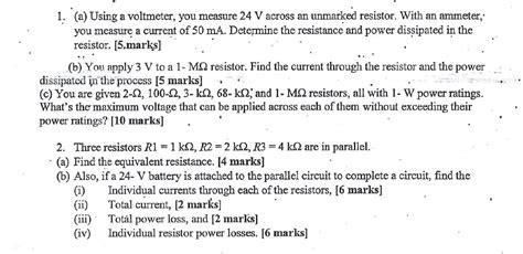 Solved Example In The Parallel Circuit In Fig Chegg