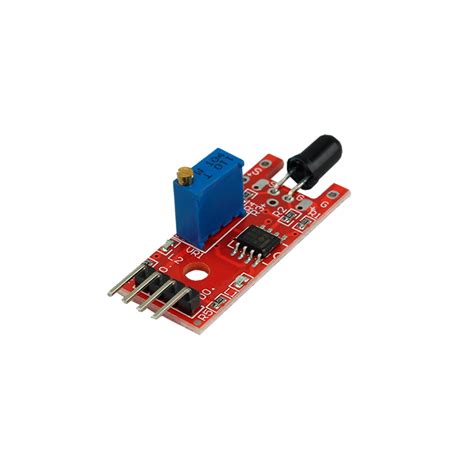 modulo sensor de chama fogo ir 5mm eletro parts