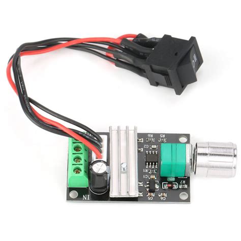 Dc 6v 12v 24v 3a Pwm Motor Speed Control Reversible Controller Regulator With Switch Daraz Pk